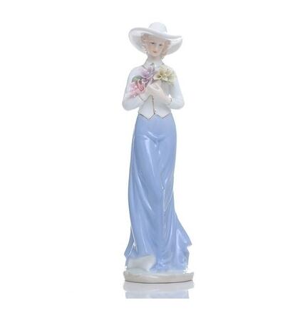 Lovely Ceramic Ladies Figurines for Home Decoration